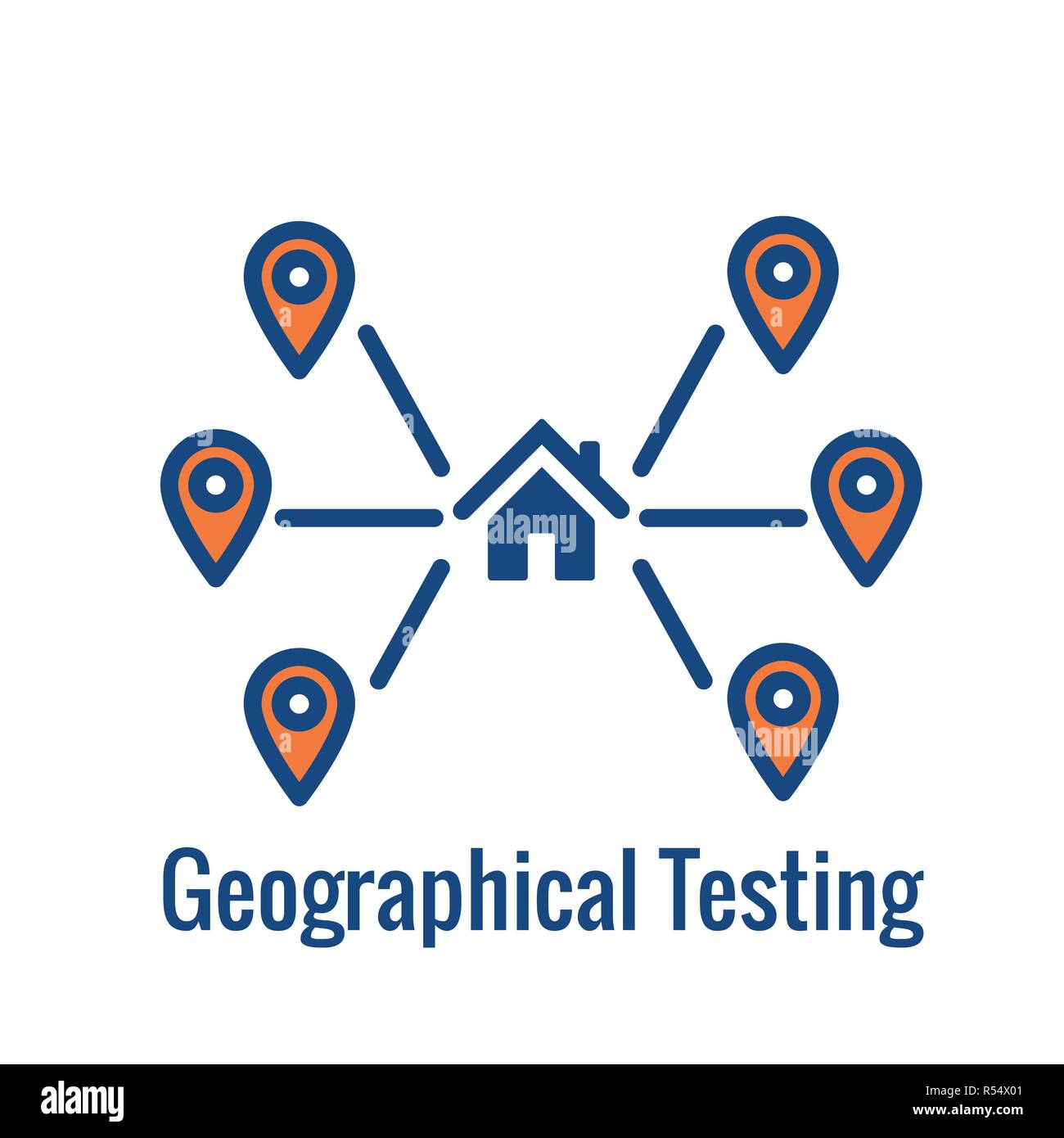 Geotagging vector vectors hi-res stock photography and images - Alamy