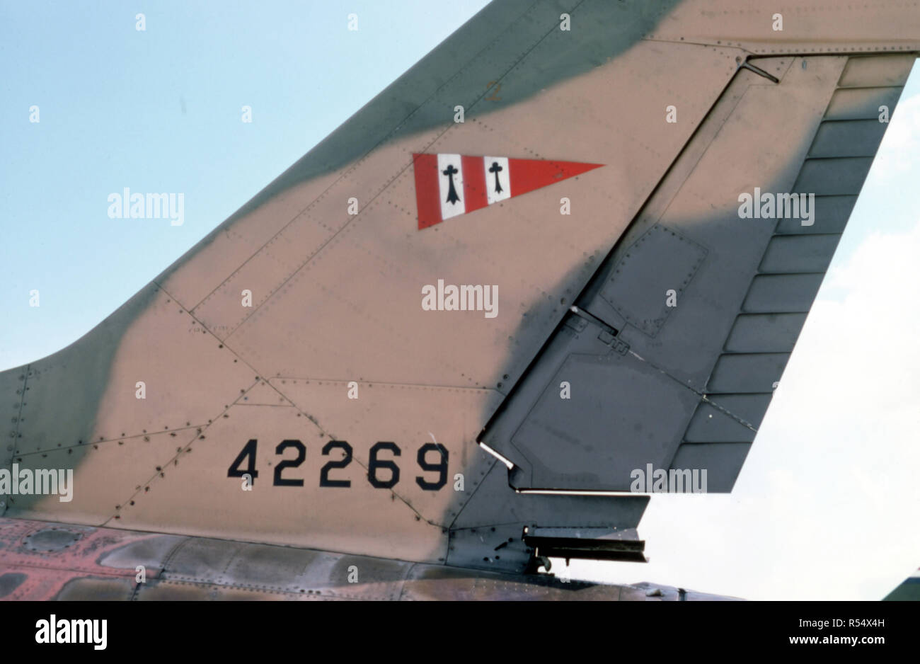 United States Air Force North American F-100C Super Sabre Stock Photo ...