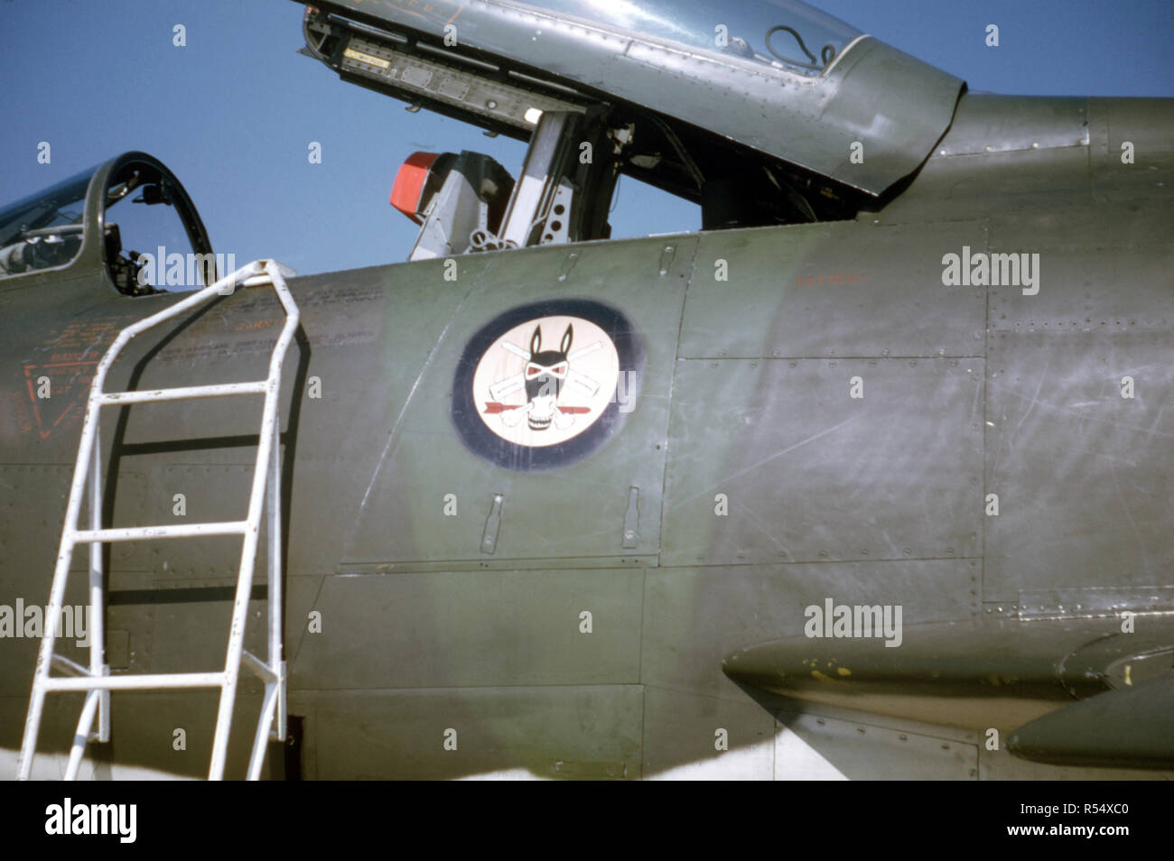 United States Air Force North American F-100C Super Sabre Stock Photo ...