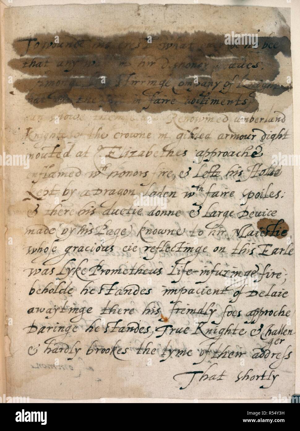 Poem of George Peele. Anglorum Feriae. England [London]; 1595. [Whole ...