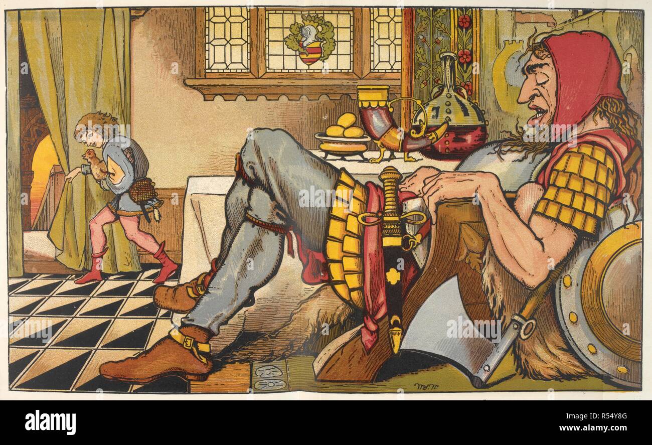 Jack and the beanstalk giant hi-res stock photography and images - Alamy