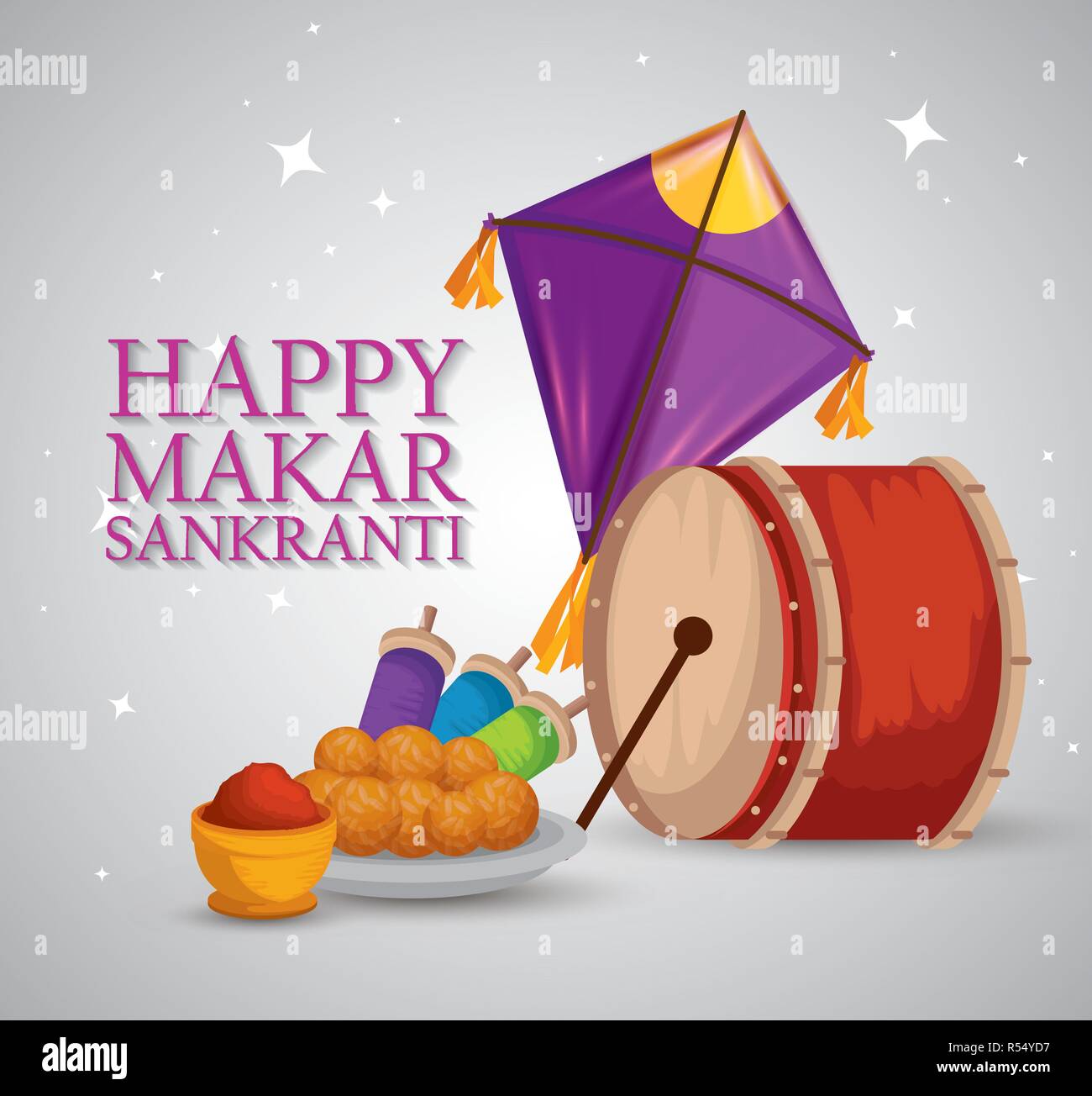 Sankrant food Stock Vector Images - Alamy