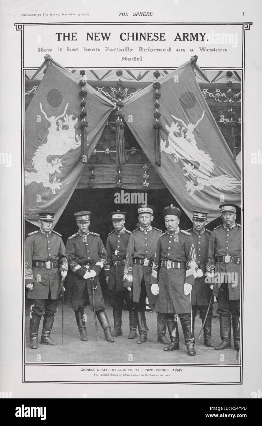 'The new Chinese army'. How it has been partially reformed on a western ...