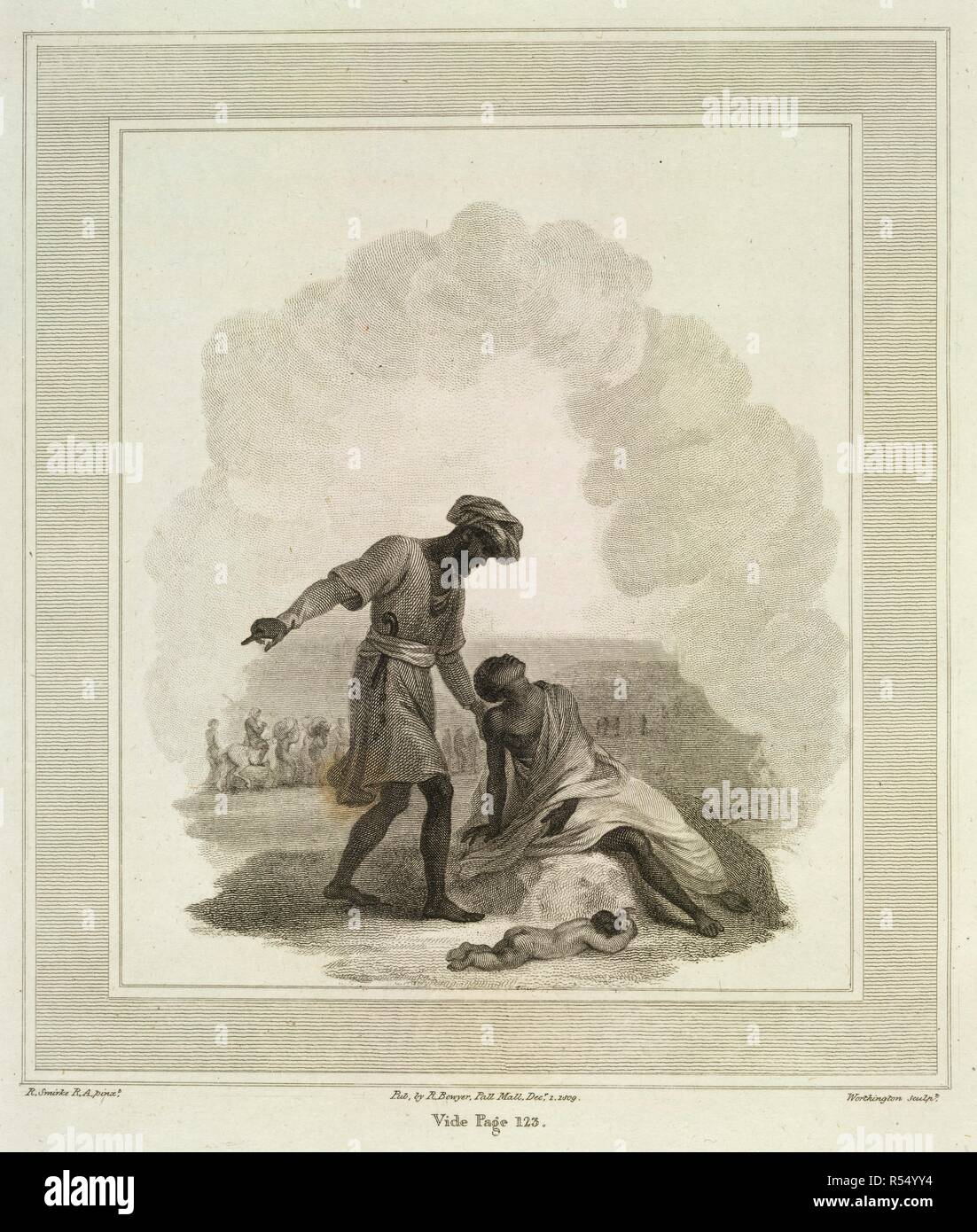 'The smoking village vanish'd from the plain'. A raid on a village by ...