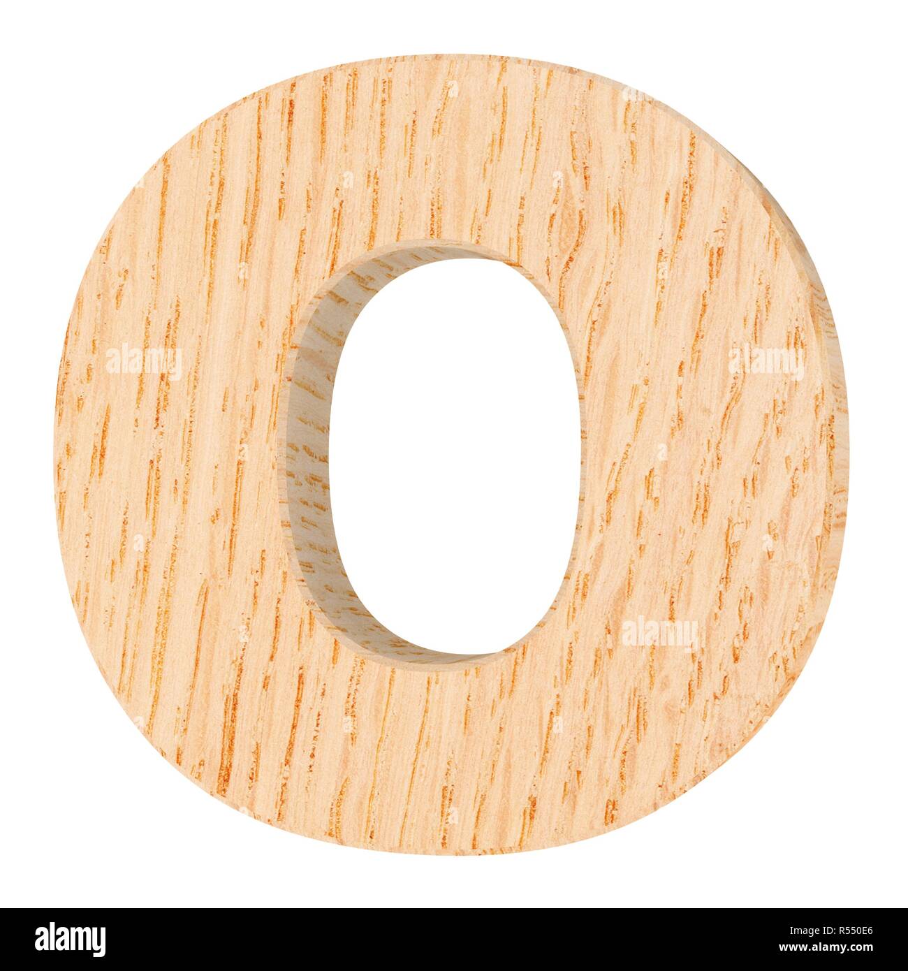 3D decorative wooden Alphabet, capital letter O Stock Photo - Alamy