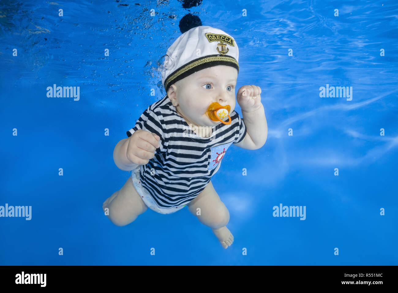 Boy with a dummy hi-res stock photography and images - Alamy