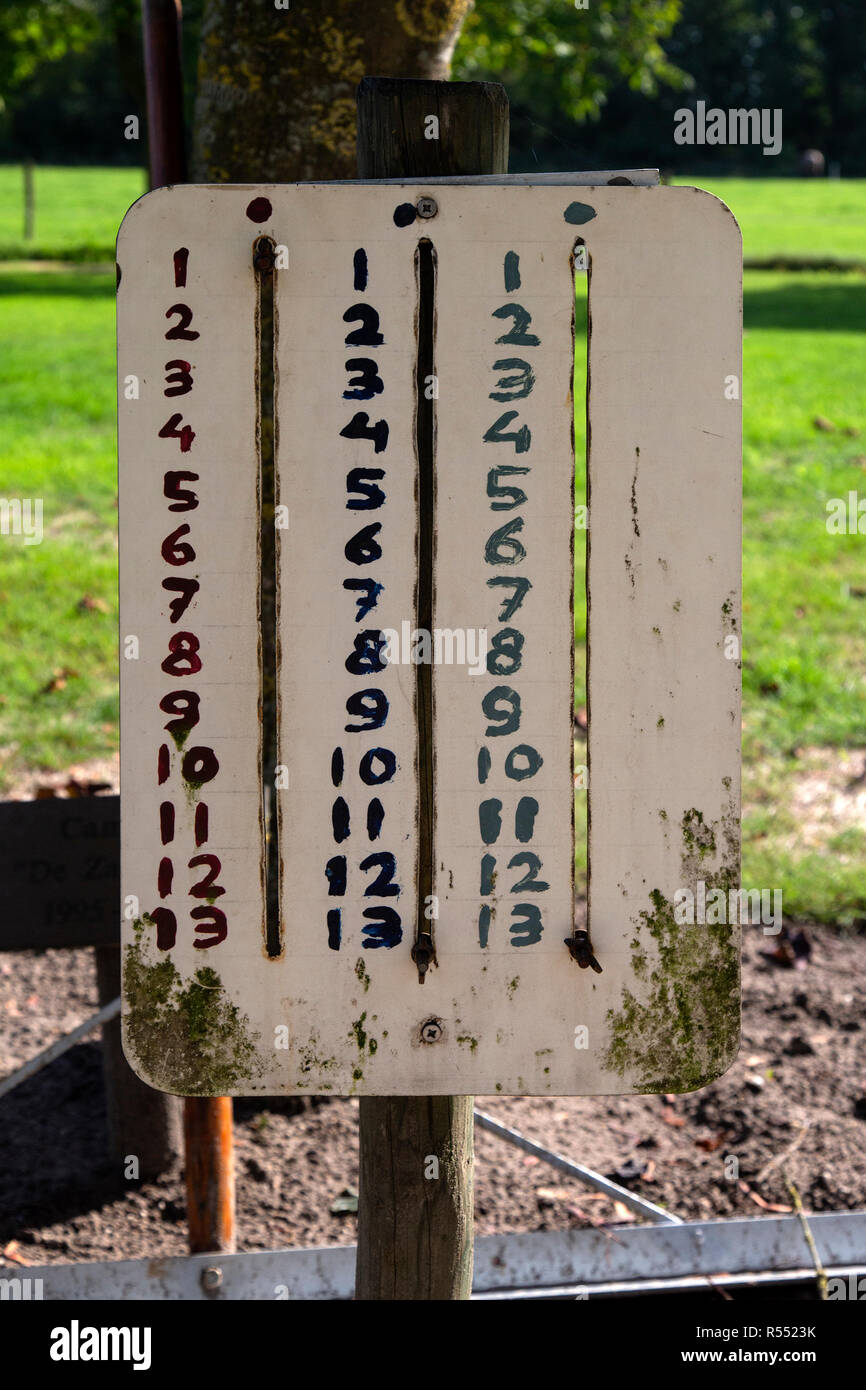 Do it yourself scoreboard Stock Photo - Alamy