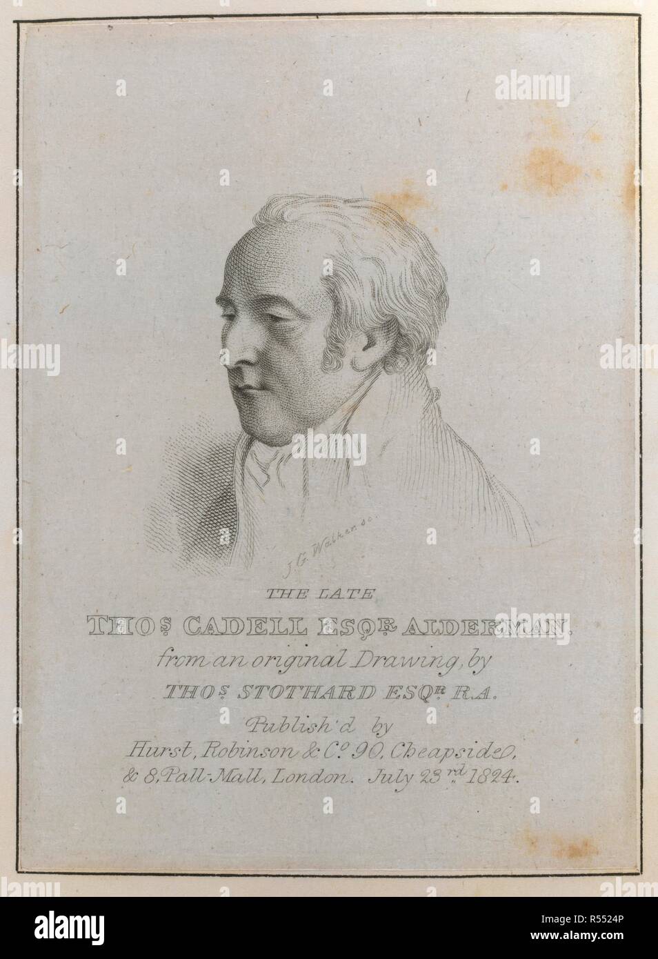 Thomas cadell hi-res stock photography and images - Alamy