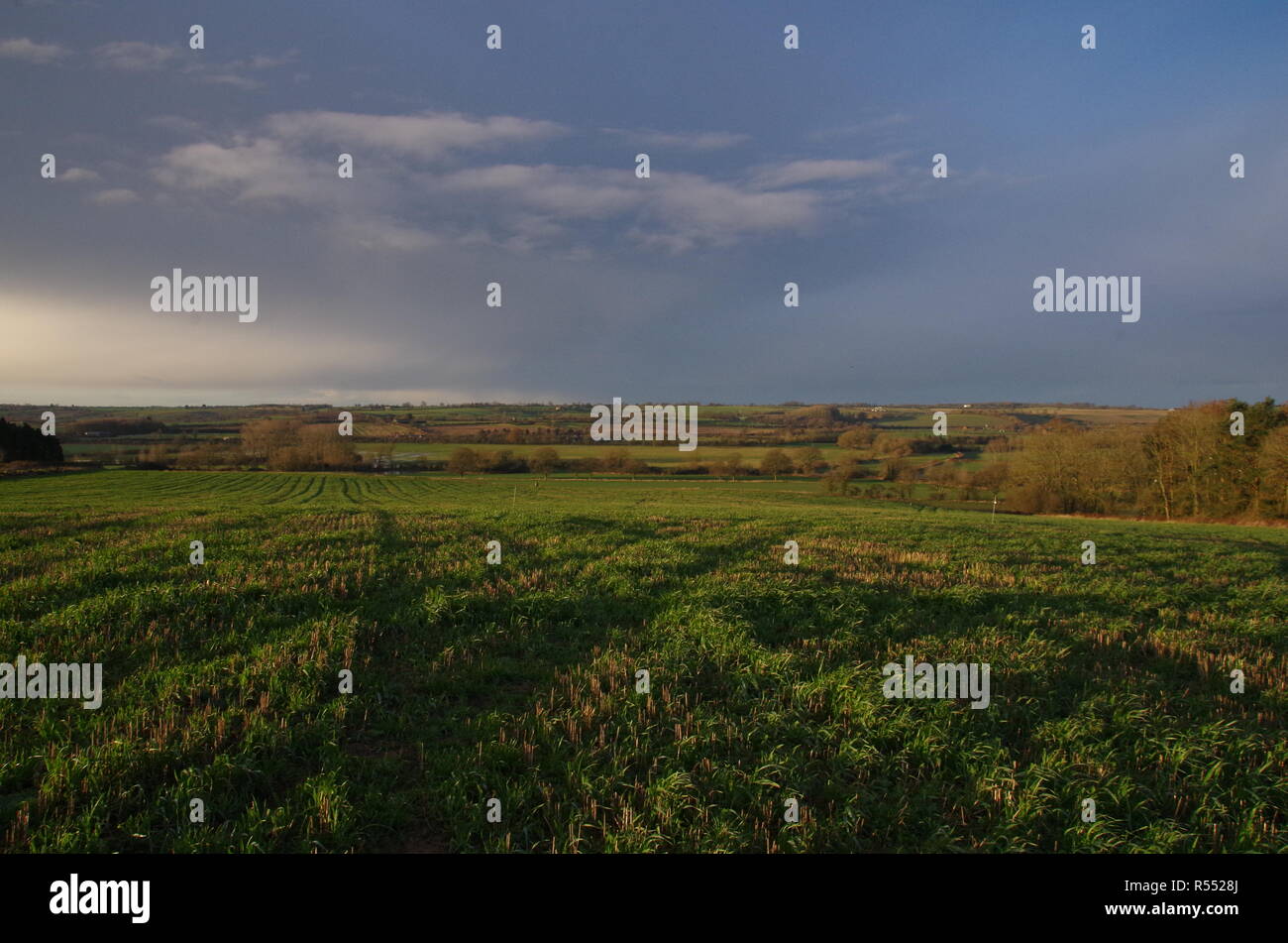 The Macmillan Way. Long-distance trail. England. UK Stock Photo - Alamy