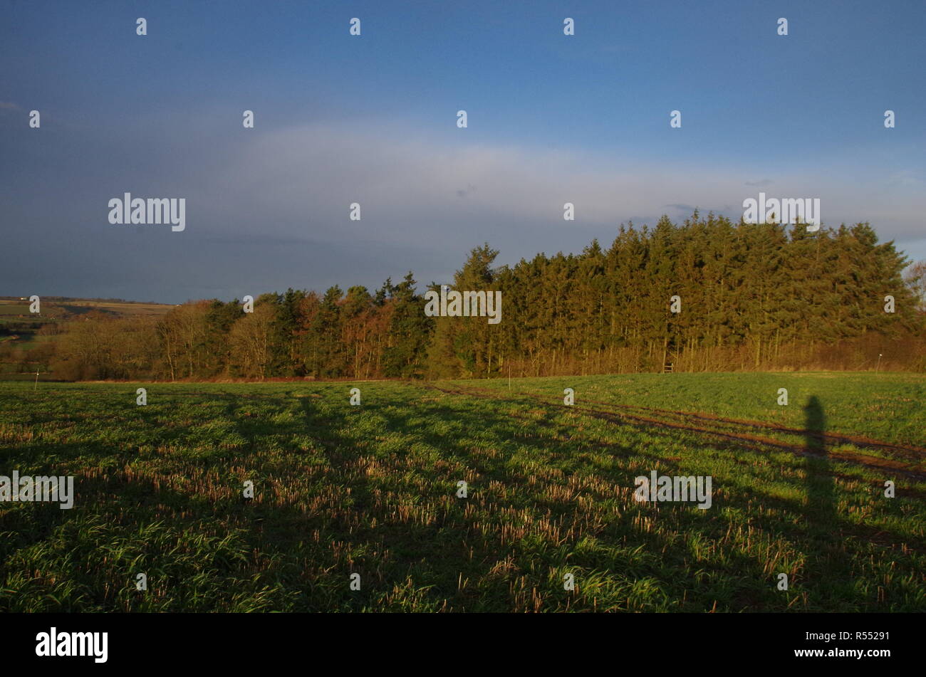 The Macmillan Way. Long-distance trail. England. UK Stock Photo - Alamy