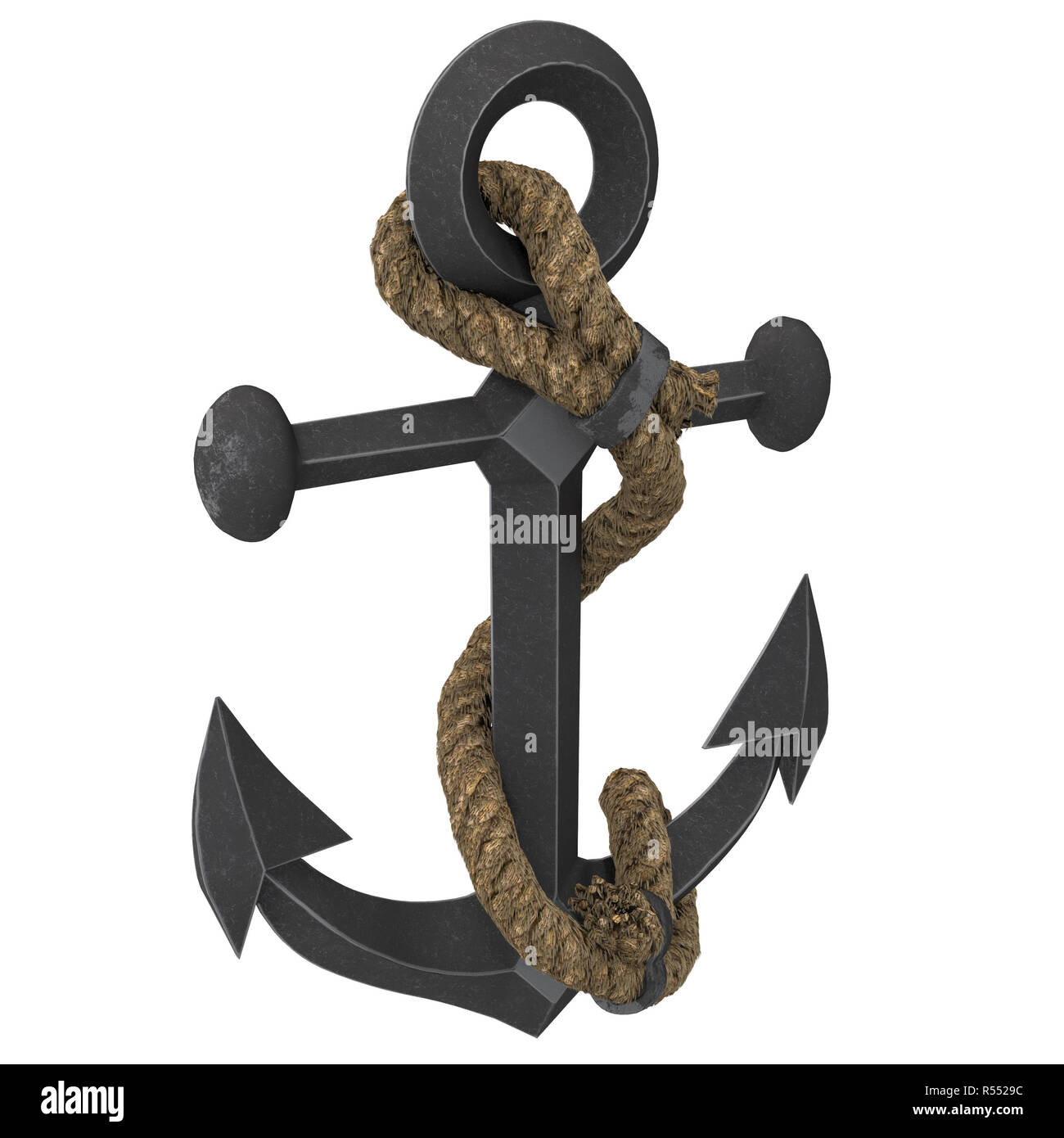 Real Anchor With Rope