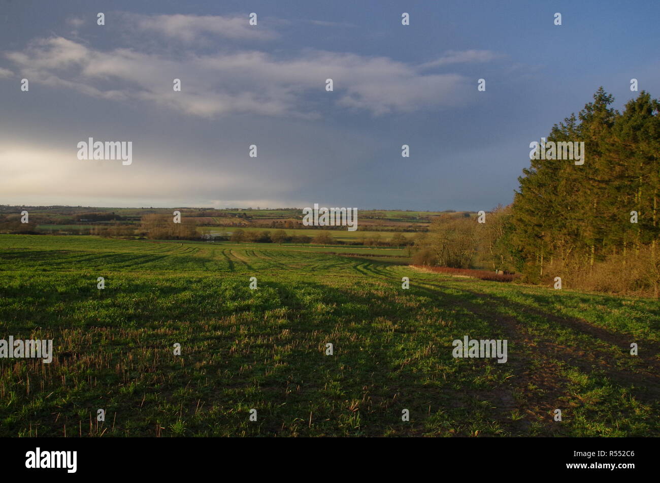 The Macmillan Way. Long-distance trail. England. UK Stock Photo - Alamy