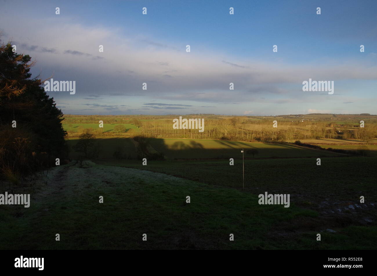 The Macmillan Way. Long-distance trail. England. UK Stock Photo - Alamy