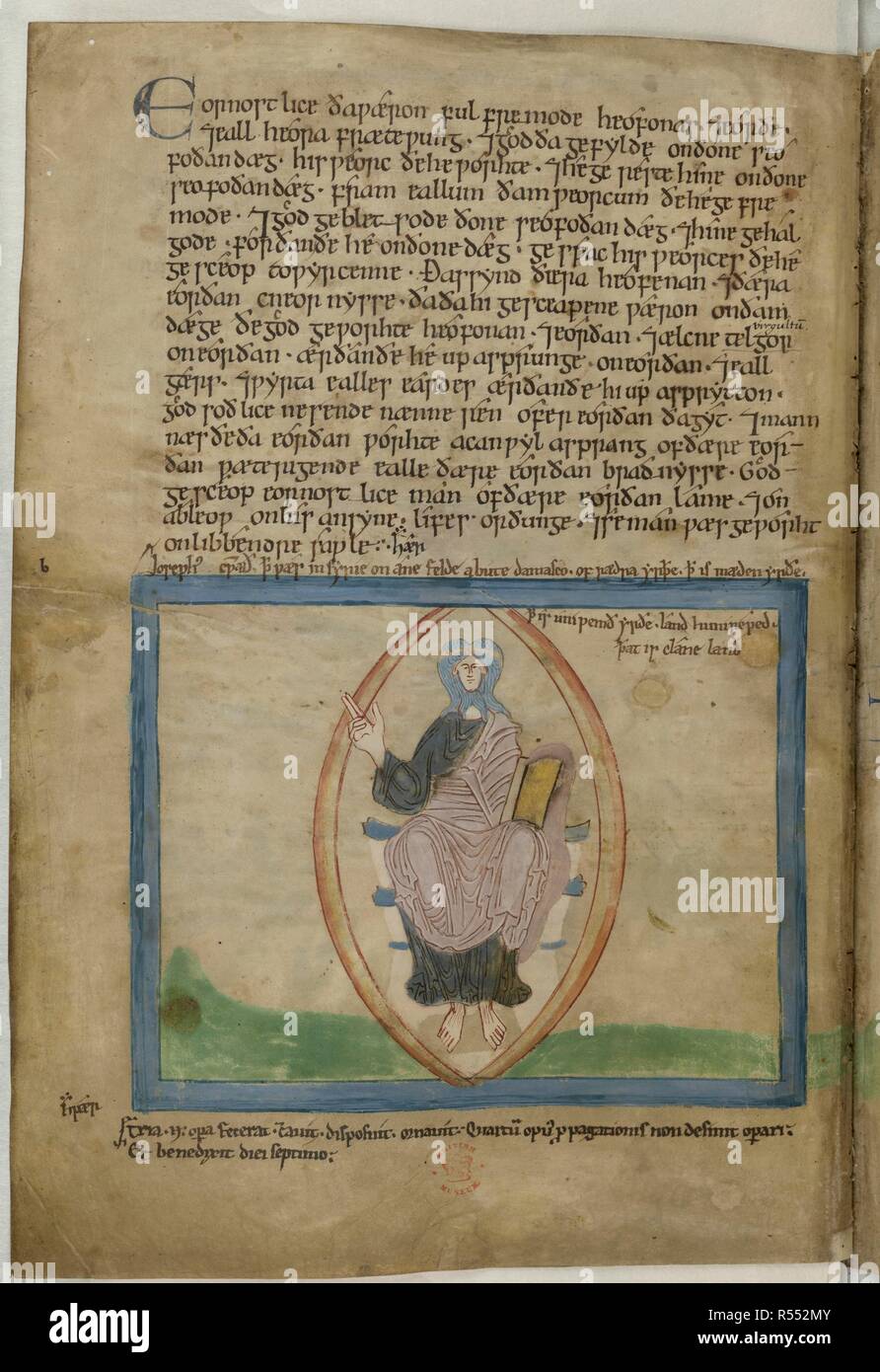 Illuminated manuscript 11th century hi-res stock photography and images ...