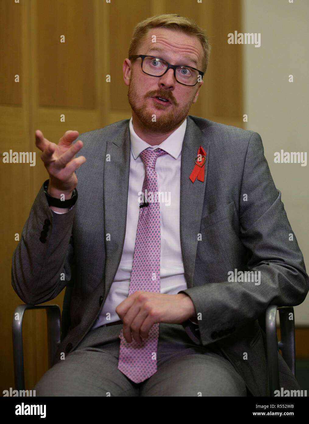 Lloyd Russell-Moyle, Labour MP for Brighton Kemptown, during an ...