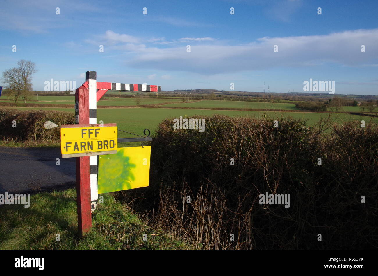 The Macmillan Way. Long-distance trail. England. UK Stock Photo - Alamy