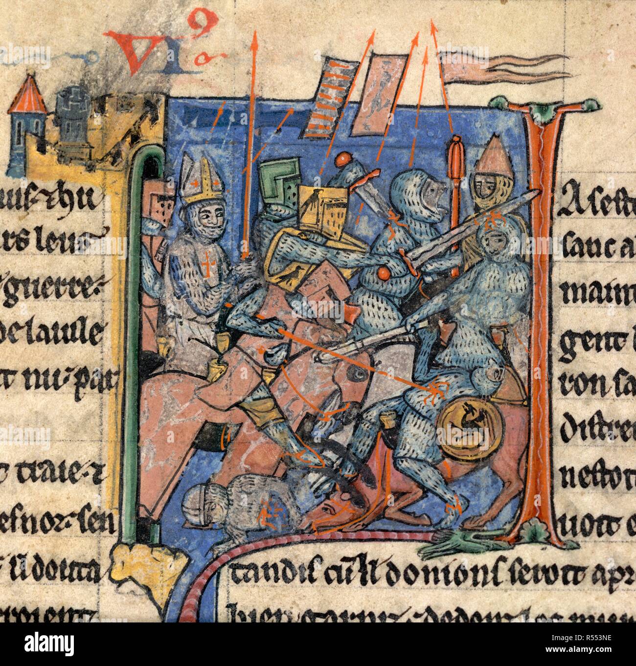 First crusade manuscript hi-res stock photography and images - Alamy