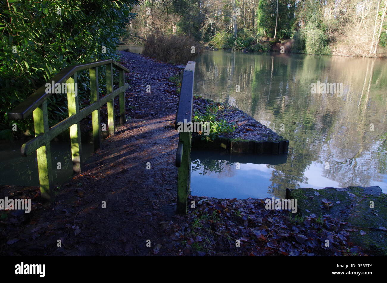 Farnborough. The Macmillan Way. Long-distance trail. England. UK Stock ...