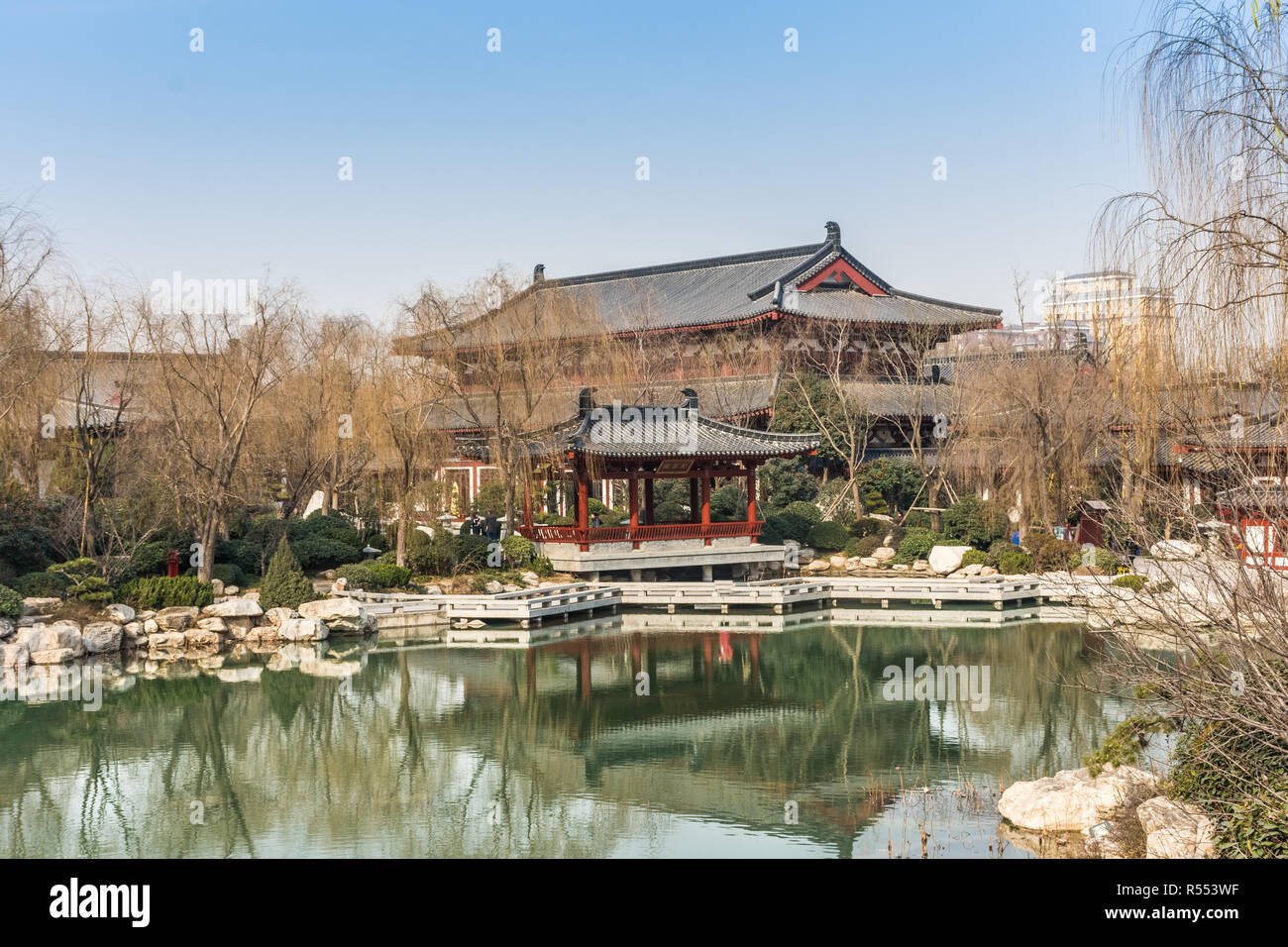 Xian huaqing pool hi-res stock photography and images - Alamy
