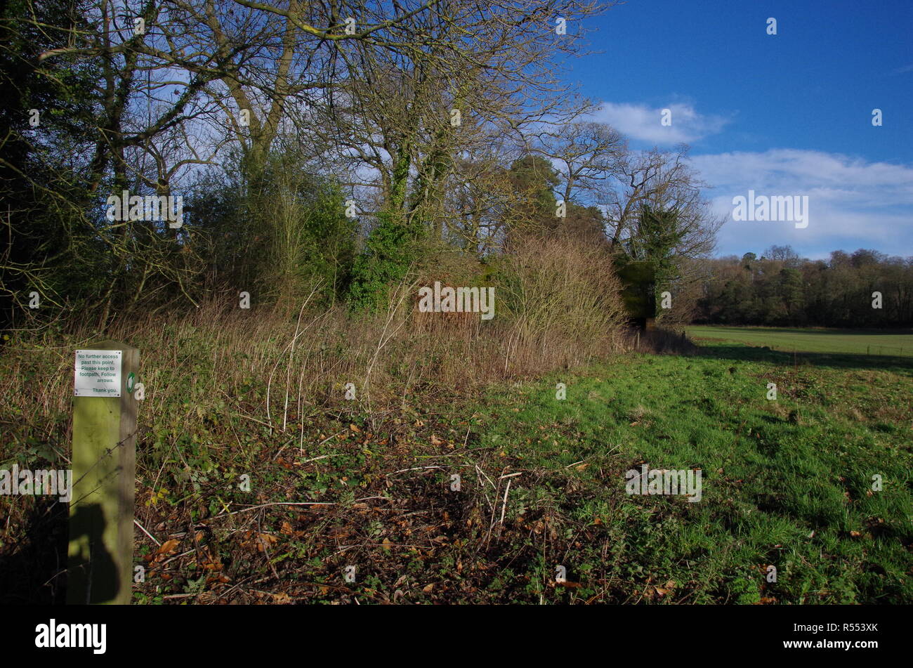 The Macmillan Way. Long-distance trail. England. UK Stock Photo - Alamy