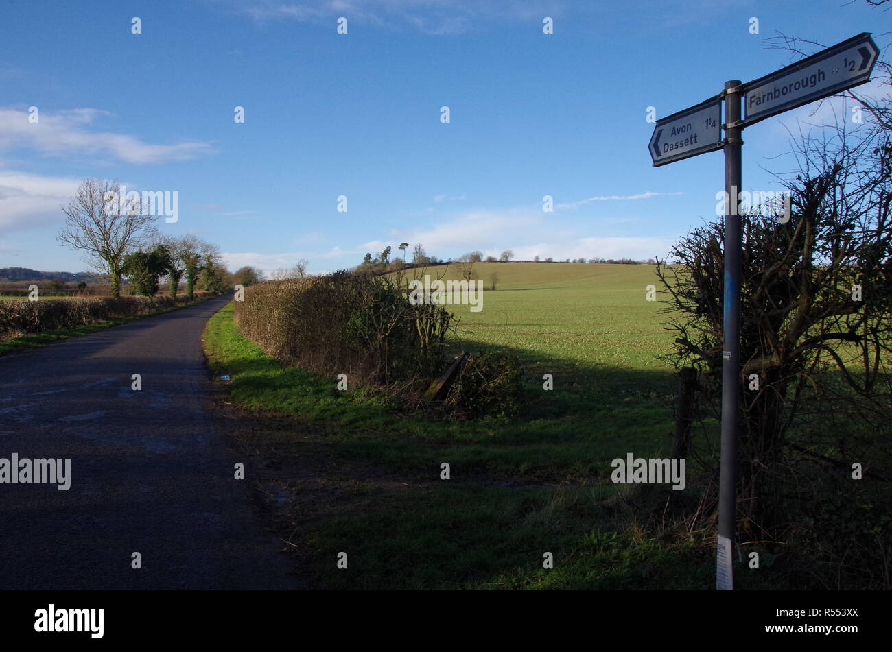 The Macmillan Way. Long-distance trail. England. UK Stock Photo - Alamy