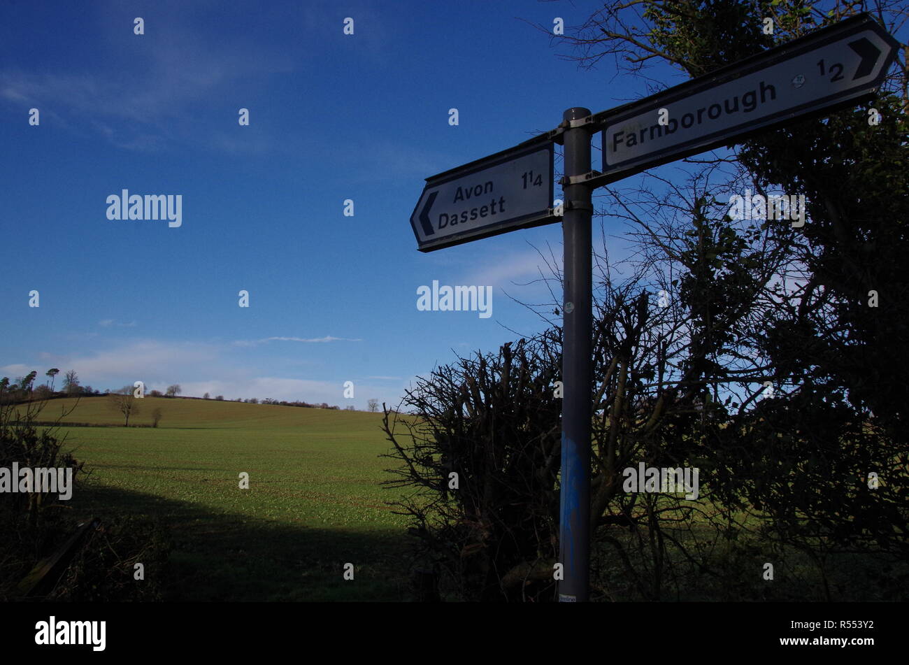 The Macmillan Way. Long-distance trail. England. UK Stock Photo - Alamy