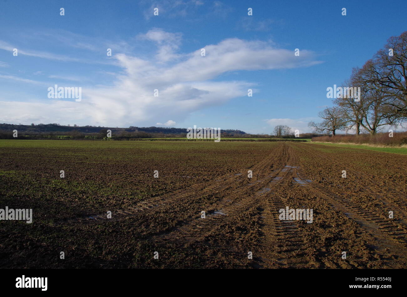 The Macmillan Way. Long-distance trail. England. UK Stock Photo - Alamy