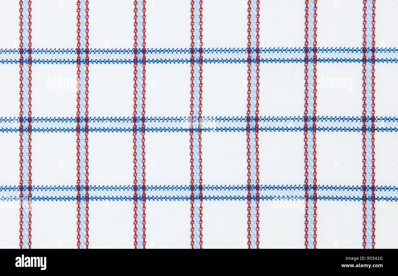 Close up checked fabric pattern Stock Photo - Alamy