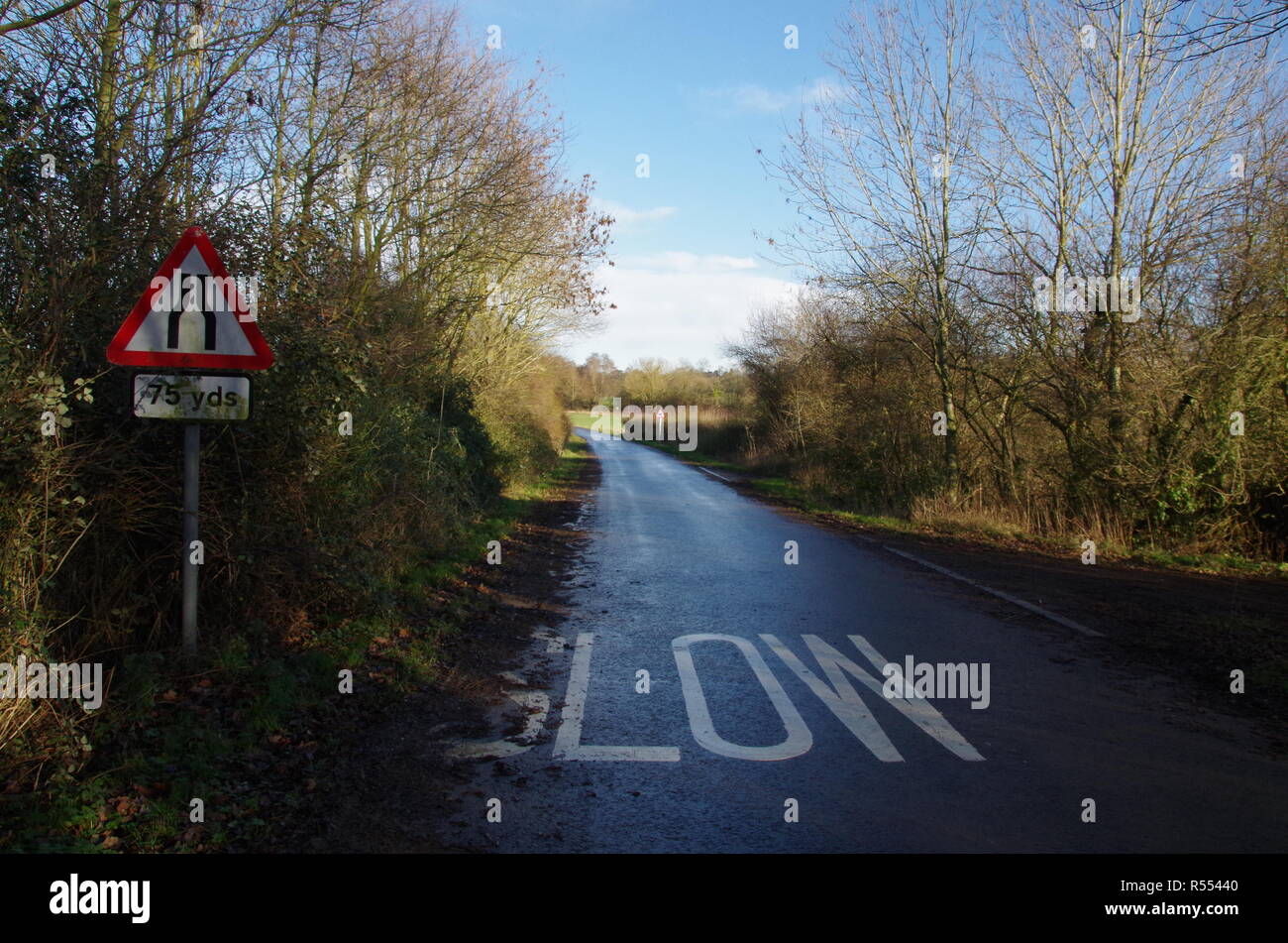 The Macmillan Way. Long-distance trail. England. UK Stock Photo - Alamy