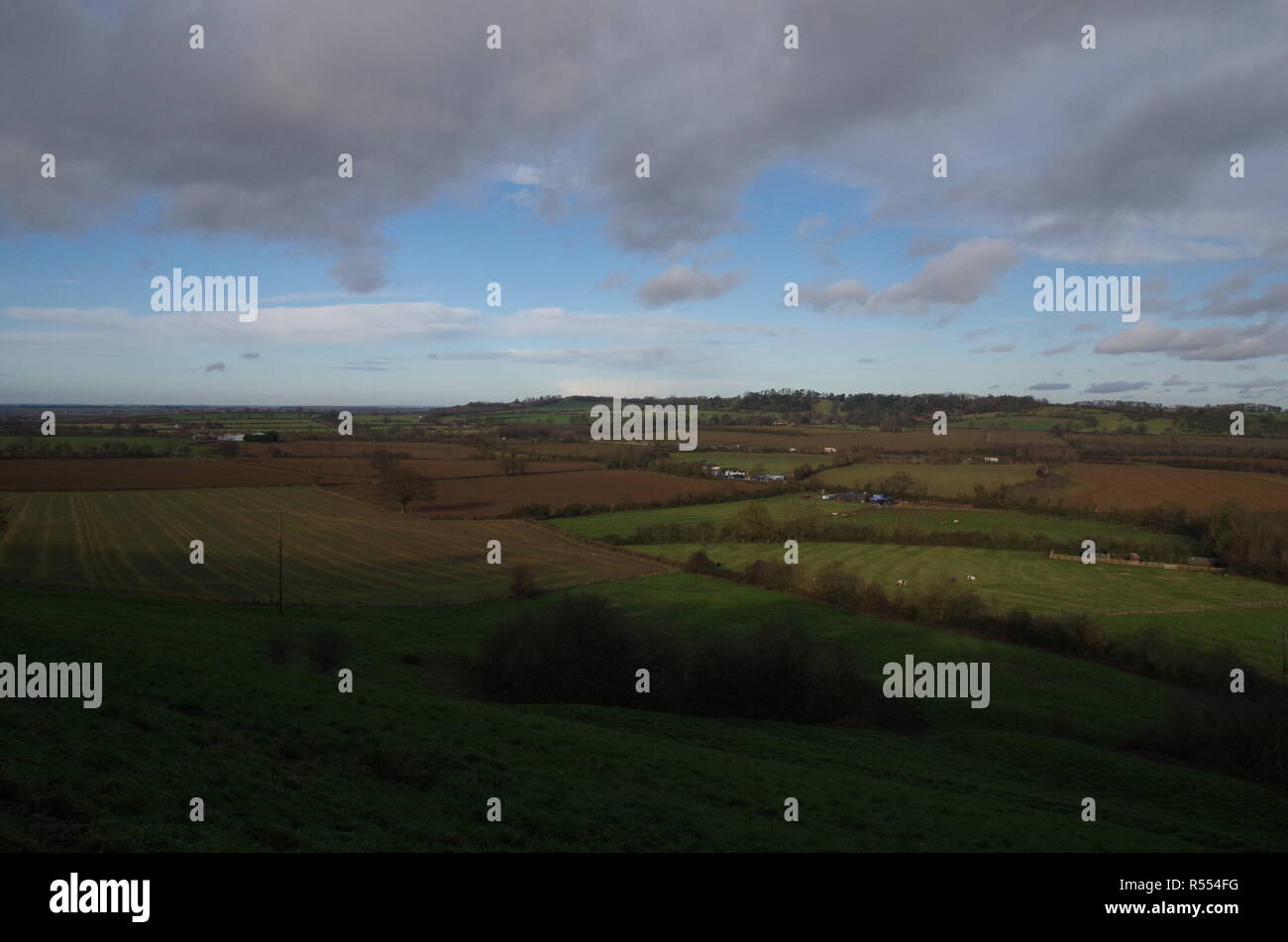 The Macmillan Way. Long-distance trail. England. UK Stock Photo - Alamy