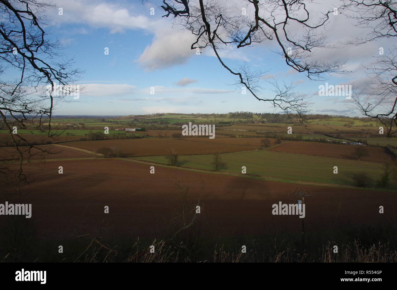 The Macmillan Way. Long-distance trail. England. UK Stock Photo - Alamy