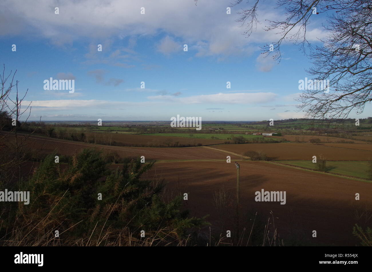 The Macmillan Way. Long-distance trail. England. UK Stock Photo - Alamy