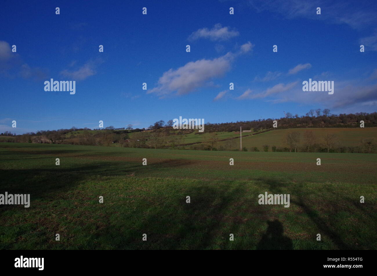 The Macmillan Way. Long-distance trail. England. UK Stock Photo - Alamy