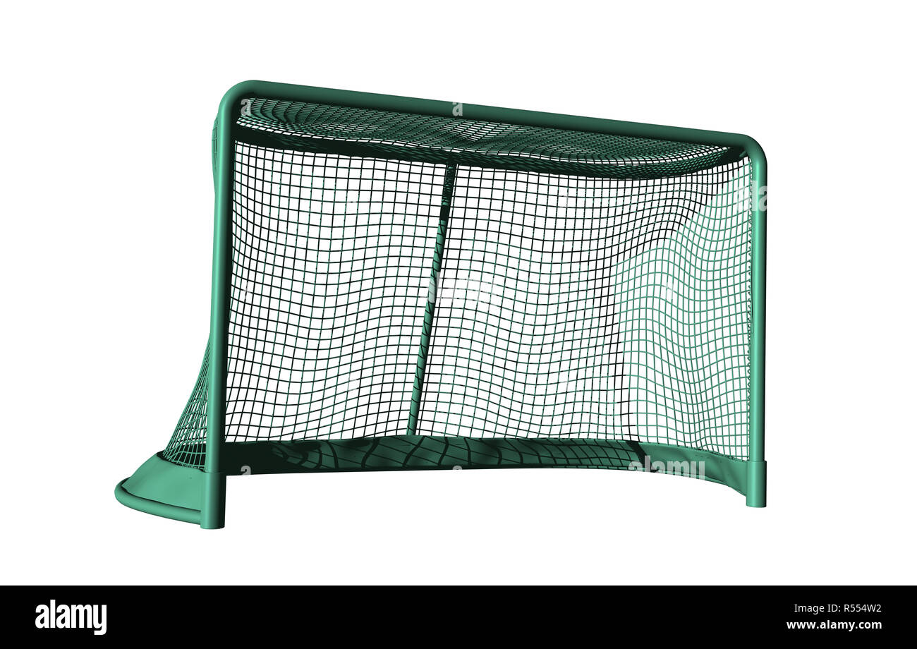 ice hockey goal free Stock Photo - Alamy