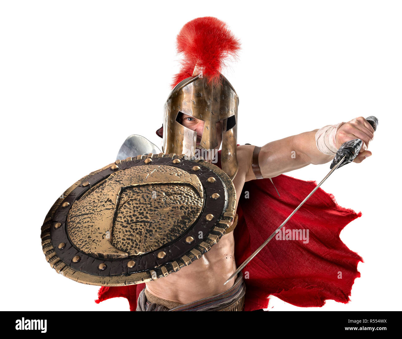 Ancient soldier or Gladiator Stock Photo - Alamy