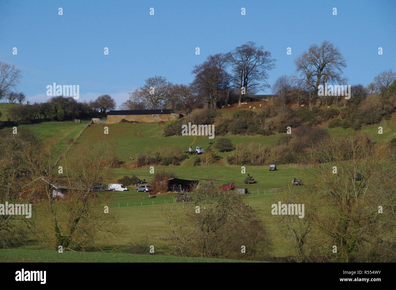 The Macmillan Way. Long-distance trail. England. UK Stock Photo - Alamy