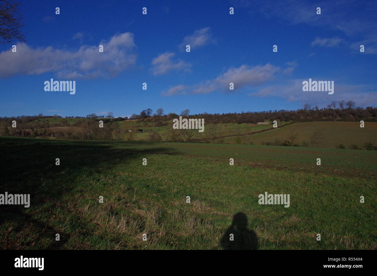 The Macmillan Way. Long-distance trail. England. UK Stock Photo - Alamy