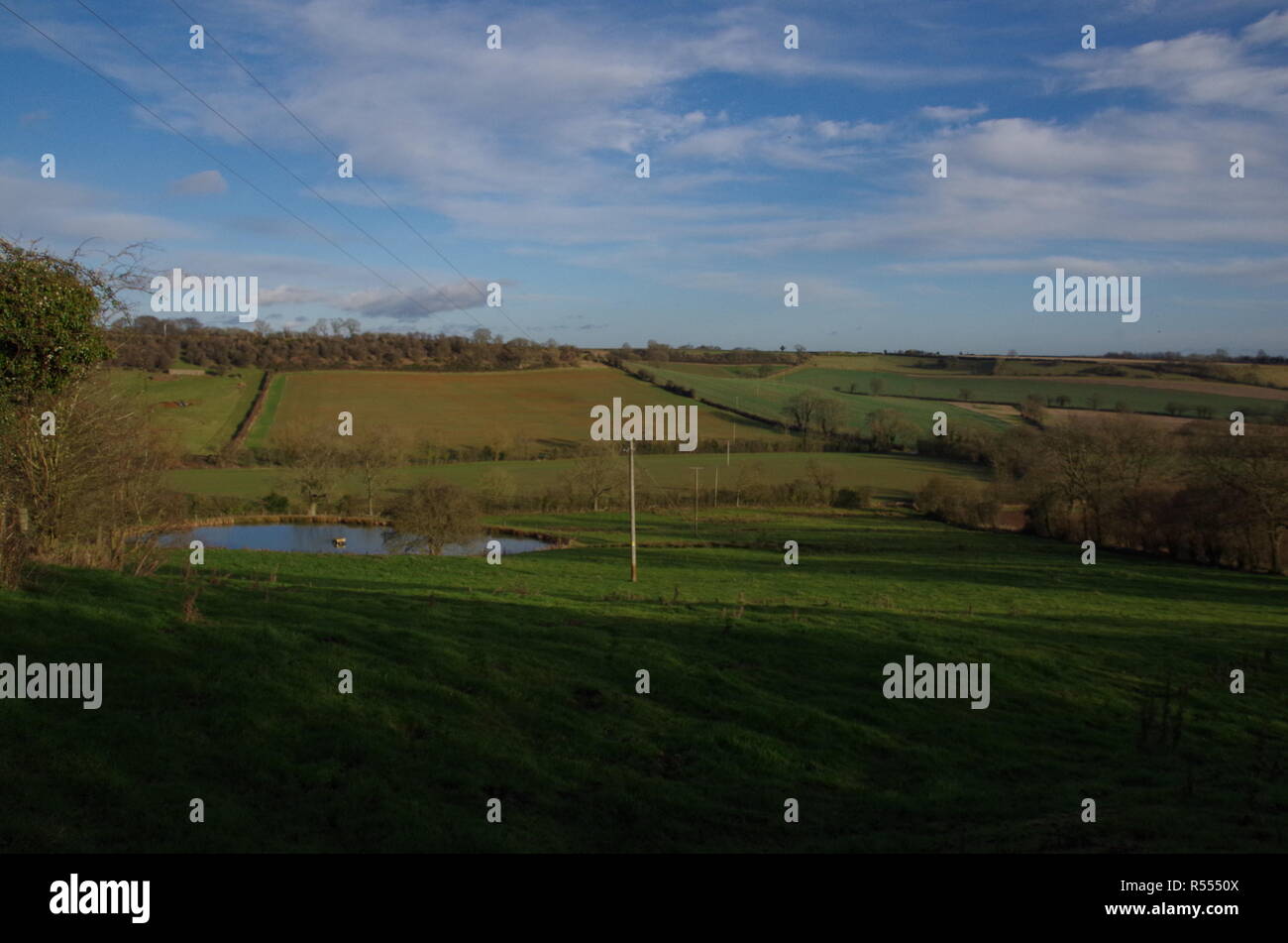 The Macmillan Way. Long-distance trail. England. UK Stock Photo - Alamy