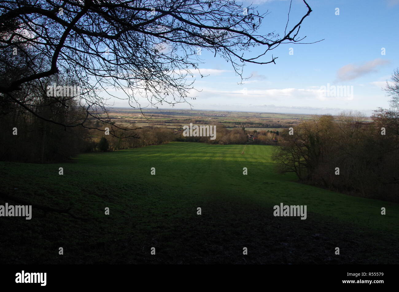 Edgehill site of Battle of Edgehill. The Macmillan Way. Long-distance ...