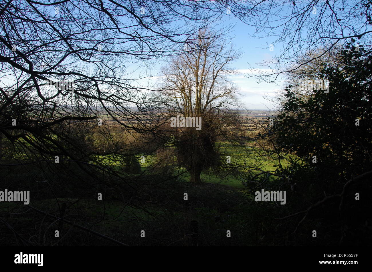 Edgehill site of Battle of Edgehill. The Macmillan Way. Long-distance ...