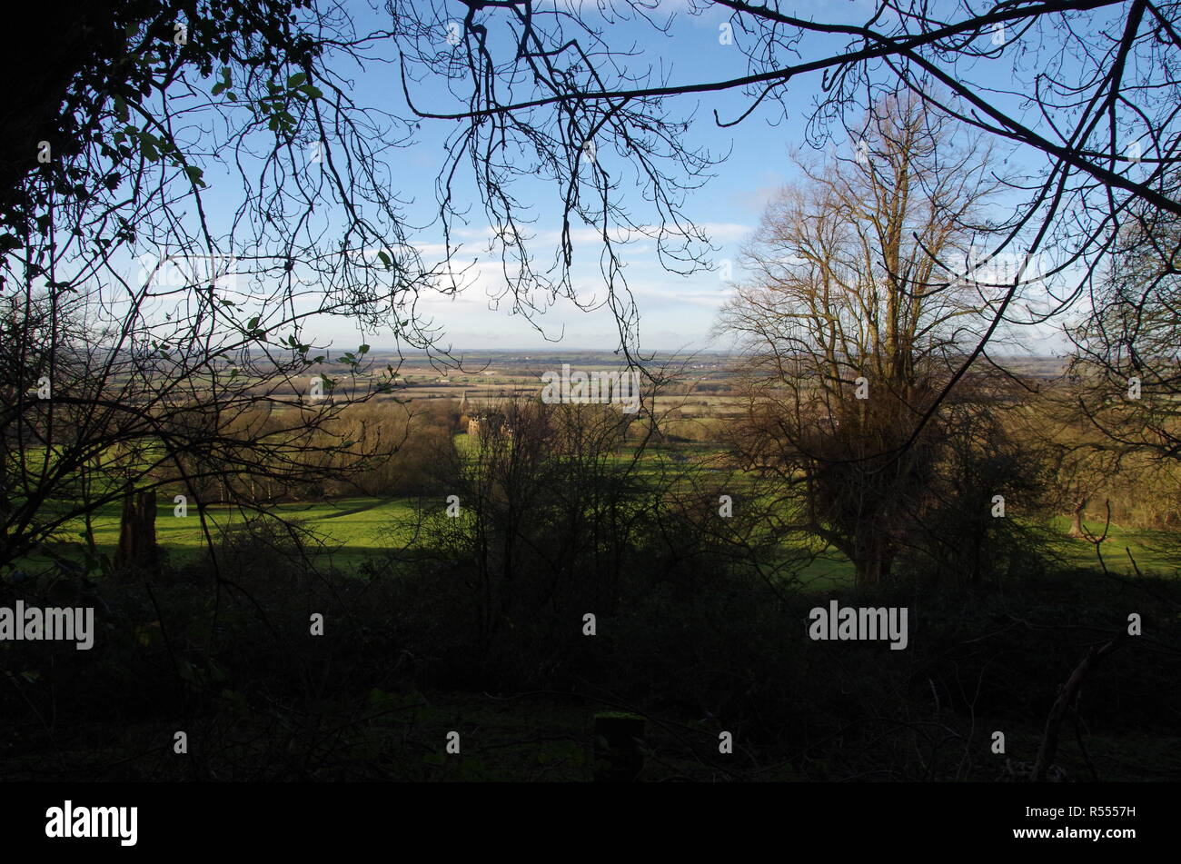 Edgehill site of Battle of Edgehill. The Macmillan Way. Long-distance ...