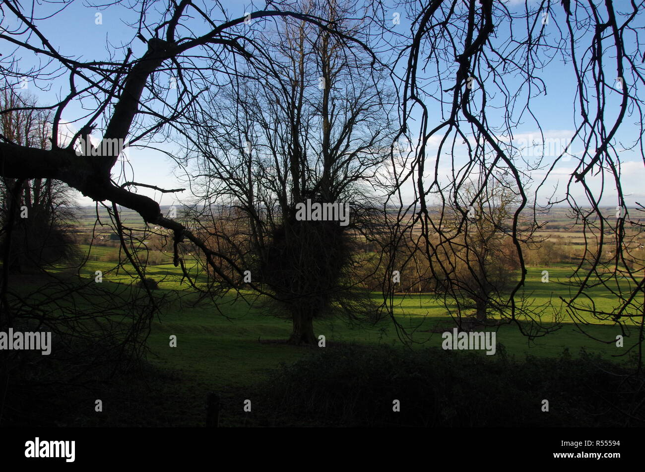 Edgehill site of Battle of Edgehill. The Macmillan Way. Long-distance ...