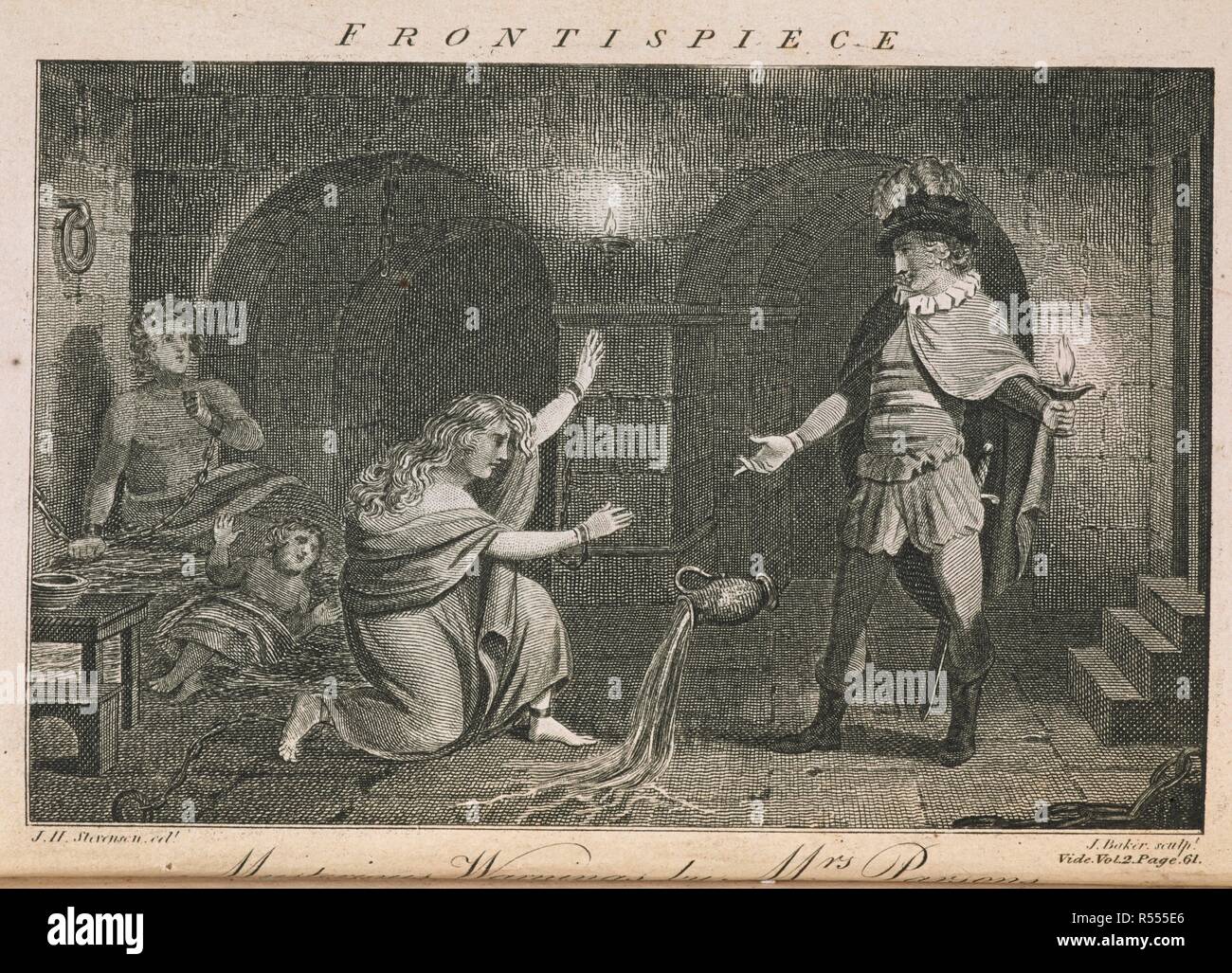 Frontispiece to 'The Mysterious Warning'. The Mysterious Warning, a ...