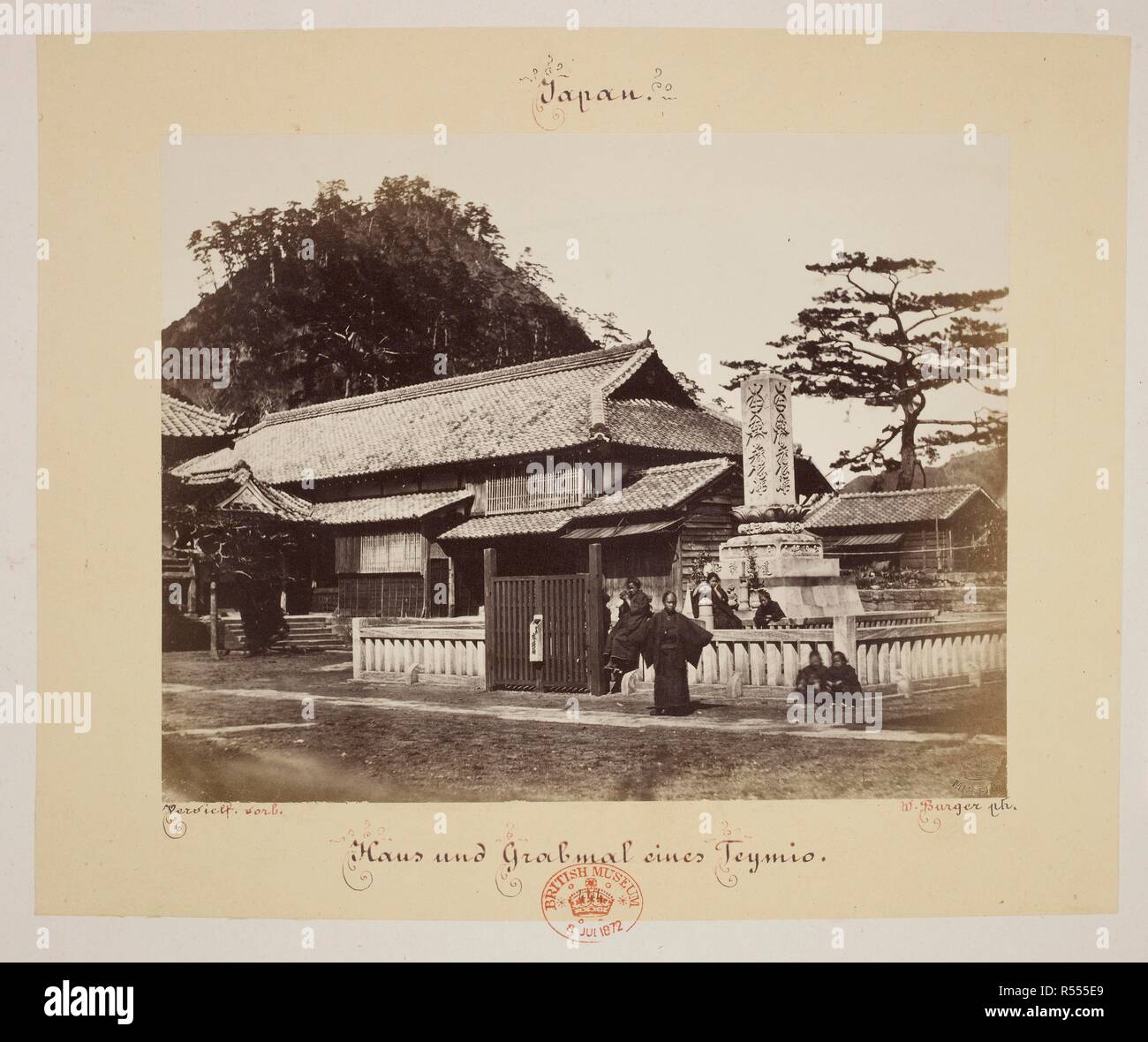 A Japanese house. [A Series of 56 Views of Towns, Villages ... in ...