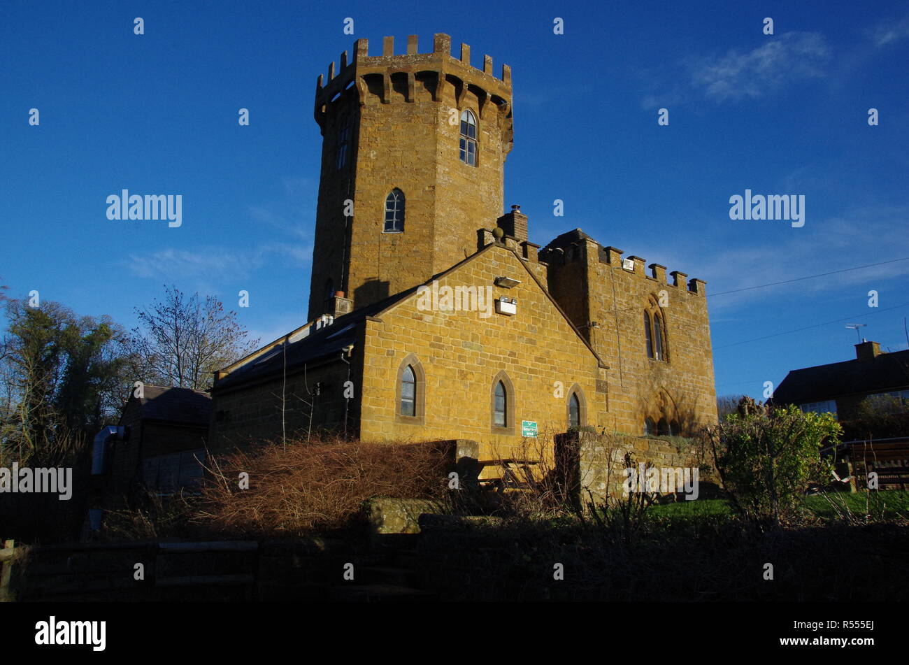 Edgehill site of Battle of Edgehill. The Macmillan Way. Long-distance ...