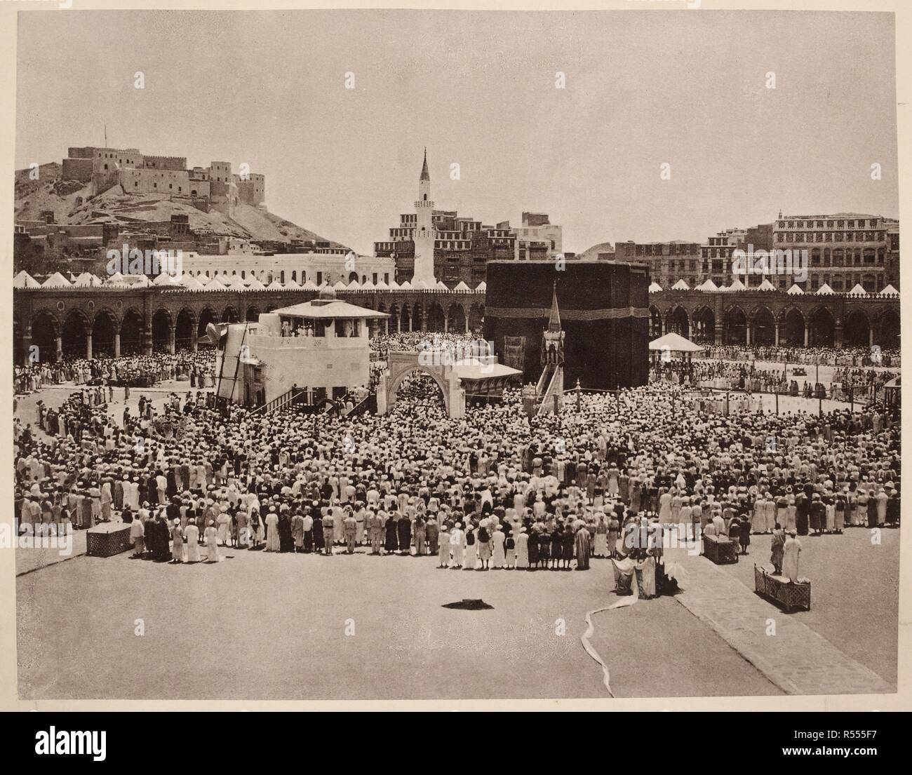 The Kabba at Mecca, c. 1880s. Bilder aus Mecca, Leiden. Leiden, c ...