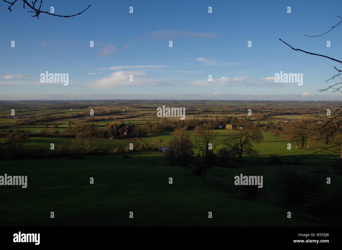 Edgehill site of Battle of Edgehill. The Macmillan Way. Long-distance ...