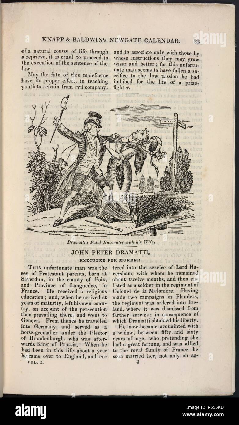 Newgate calendar hi-res stock photography and images - Alamy