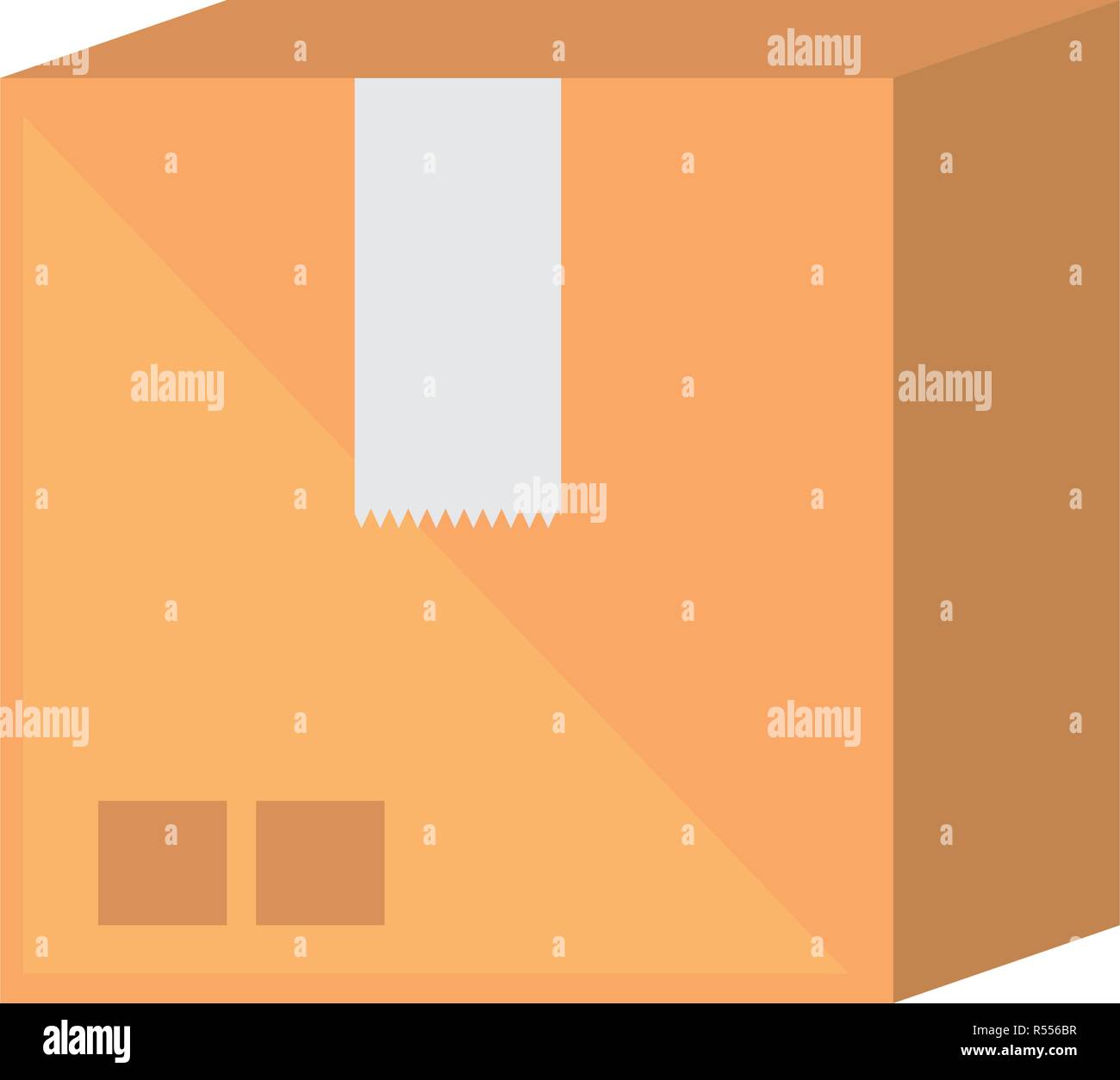 box carton delivery service Stock Vector Image & Art - Alamy