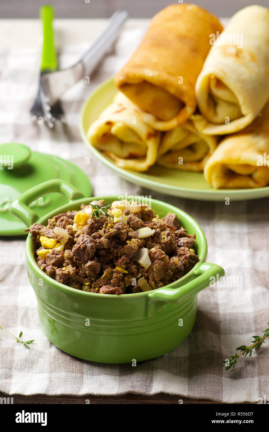 Liver stuffing hi-res stock photography and images - Alamy